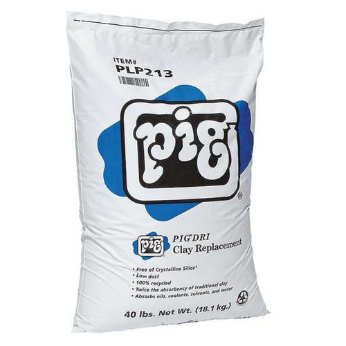 PIG Loose Absorbent, Cellulose, Kaolin