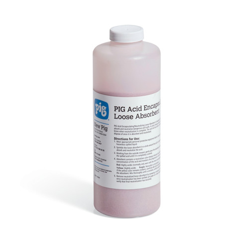 PIG Acid Neutralizing Loose Absorbent, 10PK