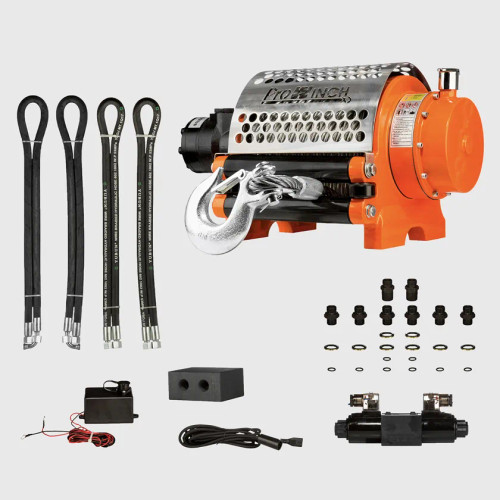 Prowinch 10 Ton Hydraulic Winch Incorporated Roller 20000 lbs. Light ...