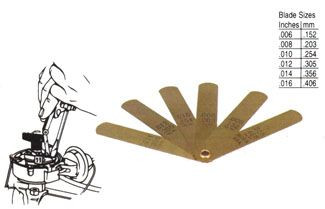 Brass Feeler Gauge