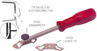 Windshield Locking Strip Tool