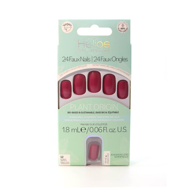 Plant Based Red Square Nail - Australis Cosmetics - Heritage Brands