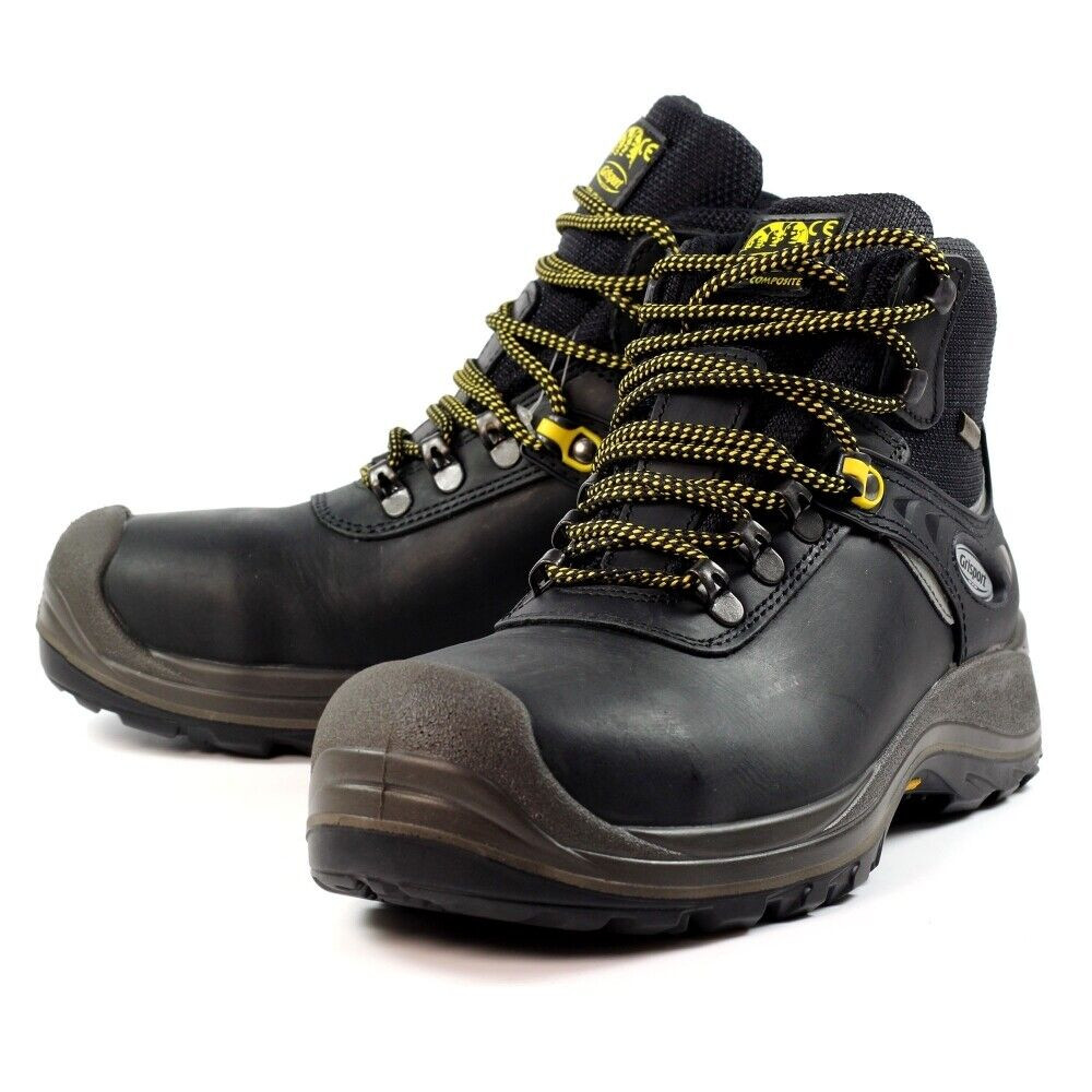 GriSport Vulcan Mens Vibram Steel Toe/Midsole Work Waterproof Boots ...