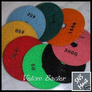 4" SUPER Premium DRY DIAMOND POLISHING PADS 8 Pcs SET - Shop N Save ...