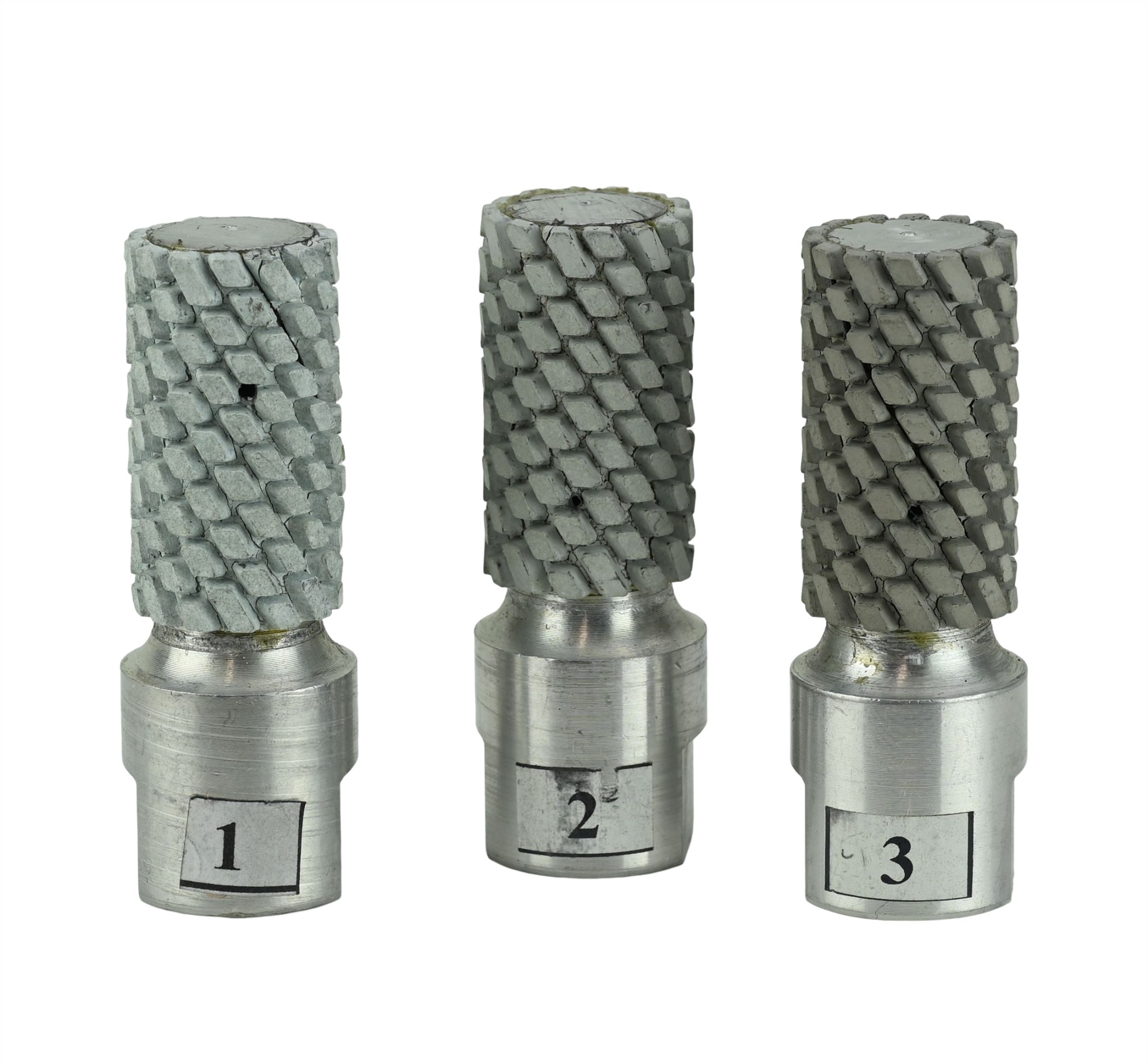 Stadea 1" Diamond Drum Wheel Pads - 3 Step Pads - Sink Round Edge ...