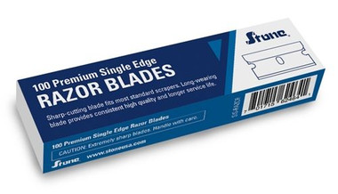 Stone Razor Blade Single Edges - Pack of 100 - Shop N Save Diamond Tools