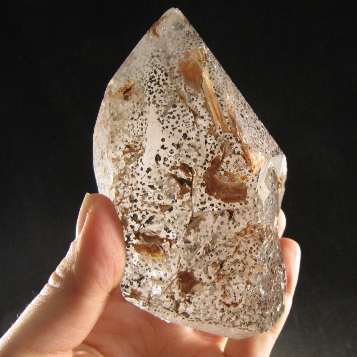 Quartz with Inclusions - MQTZ267 - Enter the Earth, Inc