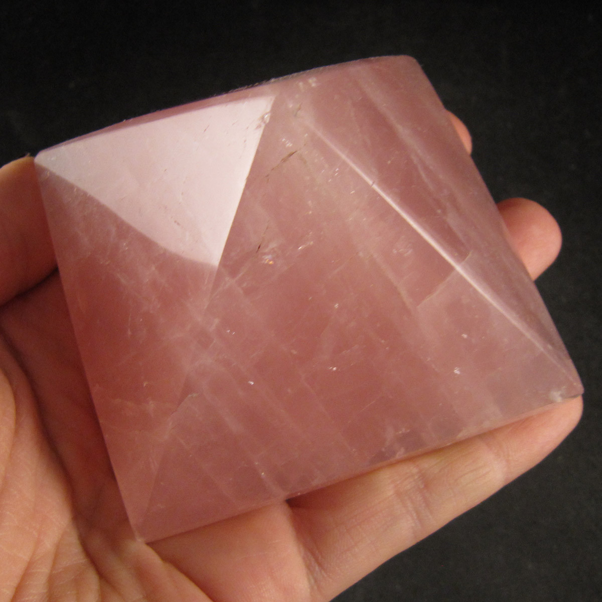 Rose Quartz Pyramid