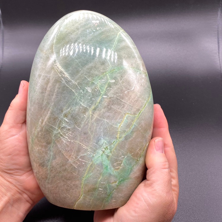 Garnierite "Green Moonstone" Freeform at Enter the Earth
