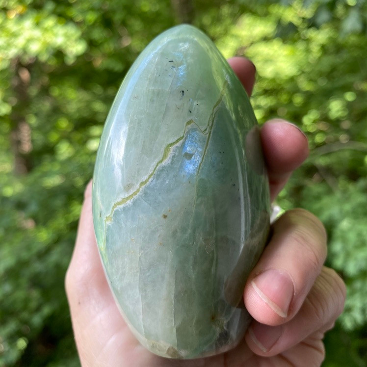 Garnierite "Green Moonstone" Freeform at Enter the Earth