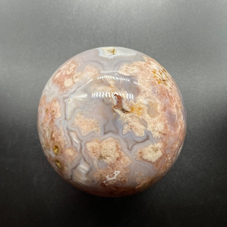 Flower Agate Sphere at Enter the Earth