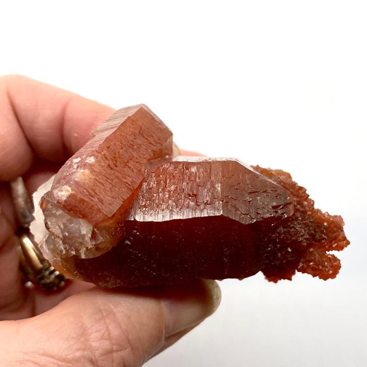 Rare Red Moroccan Quartz "Red Dragon Quartz" at Enter the Earth