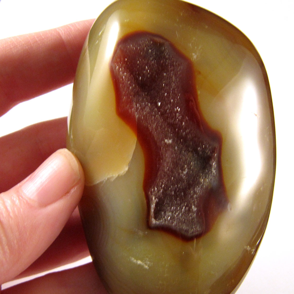 Carnelian Geode - MCARG008 - Enter the Earth, Inc