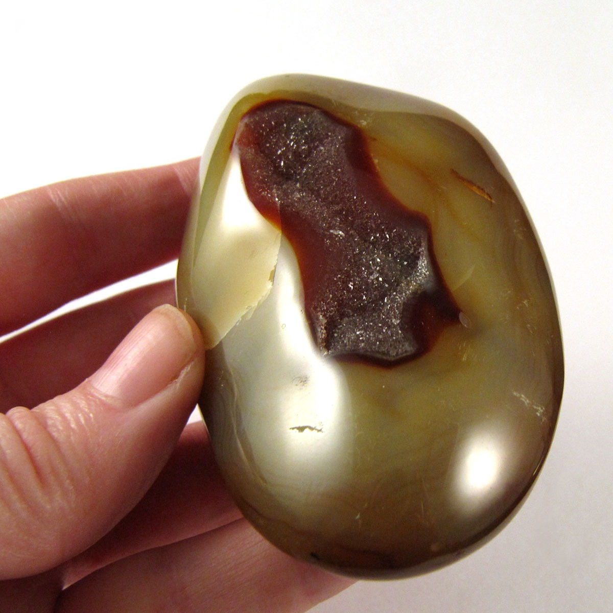 Carnelian Geode - MCARG008 - Enter the Earth, Inc