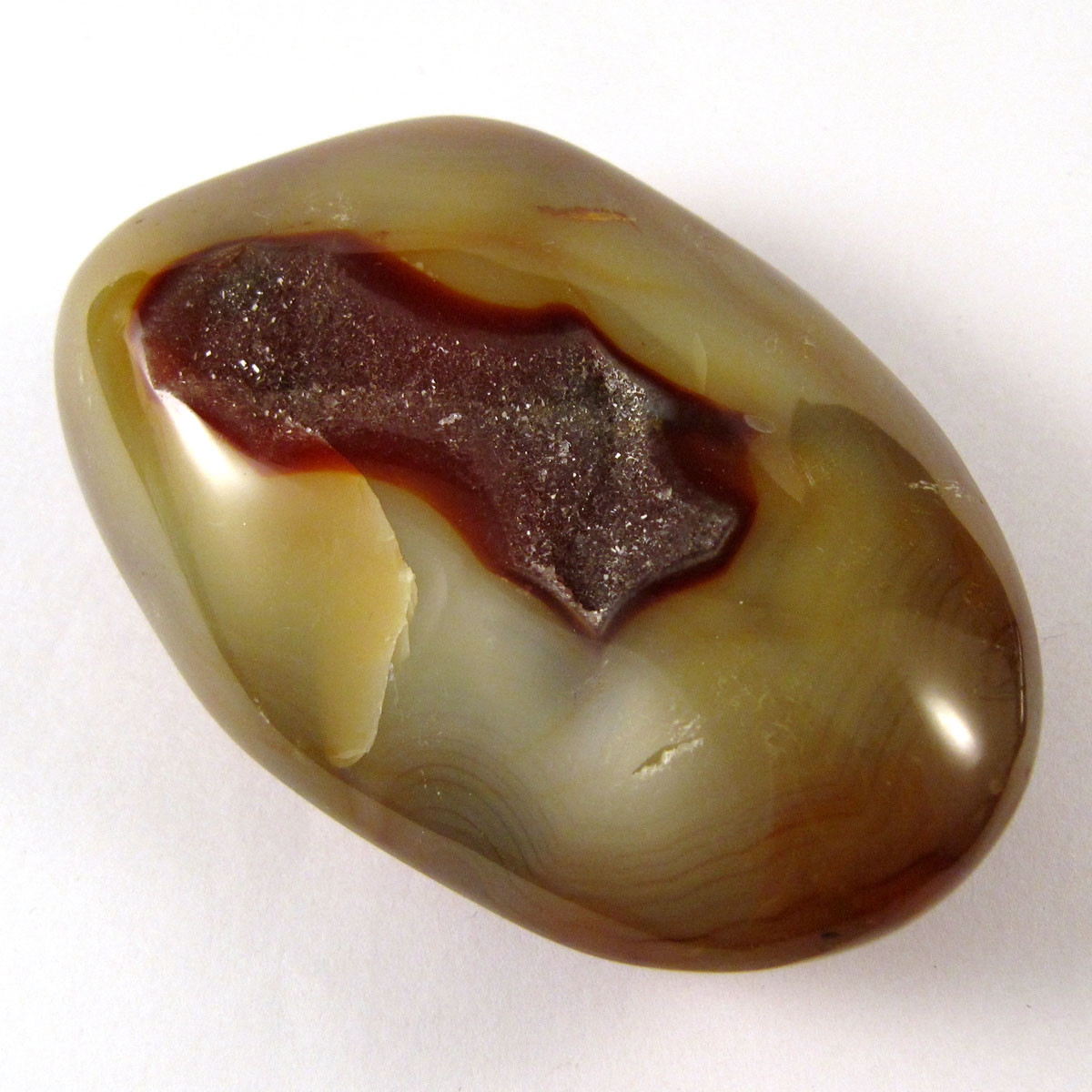 Carnelian Geode - MCARG008 - Enter the Earth, Inc