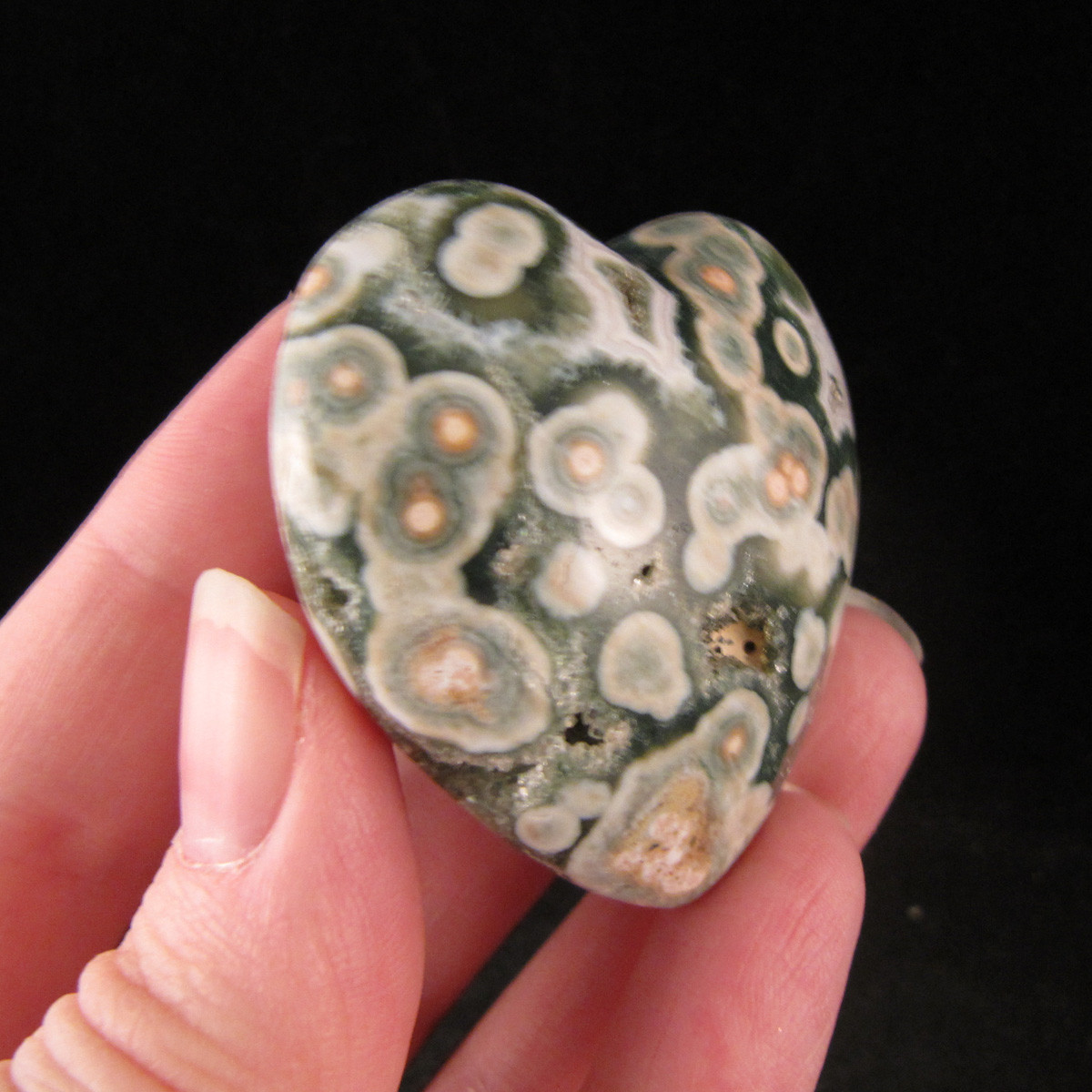 Ocean Jasper Heart - GOJH055 - Enter the Earth, Inc