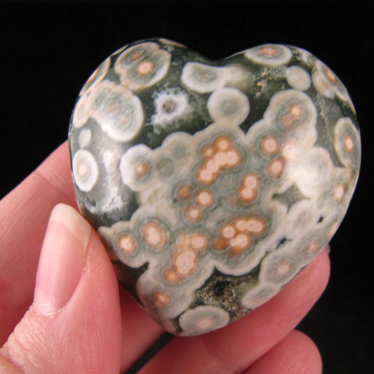 Ocean Jasper Heart - GOJH055 - Enter the Earth, Inc
