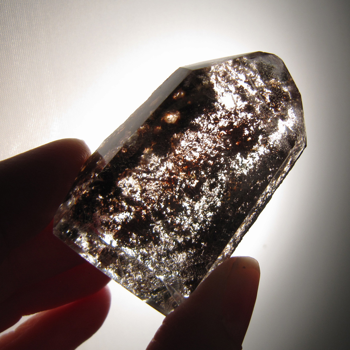 Quartz with Chlorite Inclusions - MQTZ137 - Enter the Earth, Inc