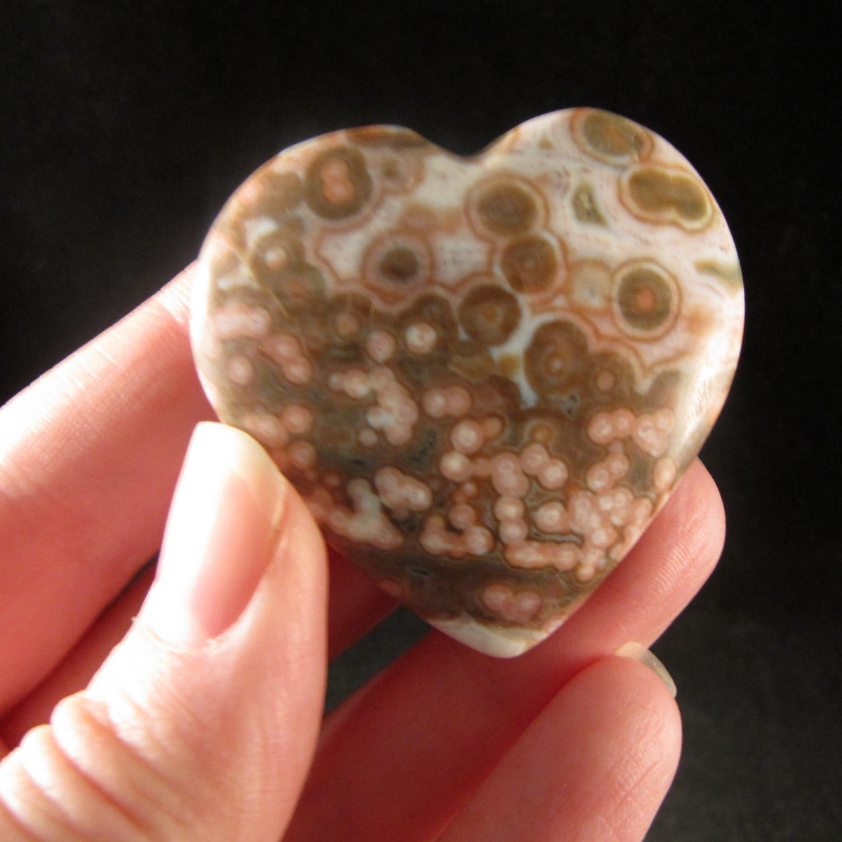Ocean Jasper Heart - GOJH056 - Enter the Earth, Inc