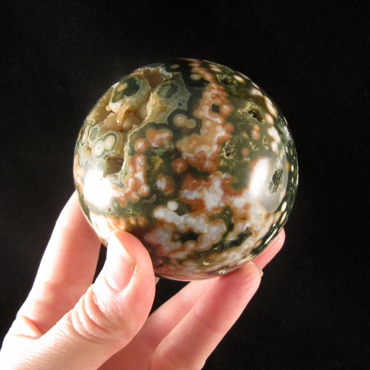 Ocean Jasper Sphere