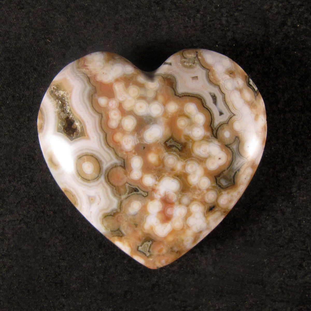 Ocean Jasper Heart - GOJH061 - Enter the Earth, Inc