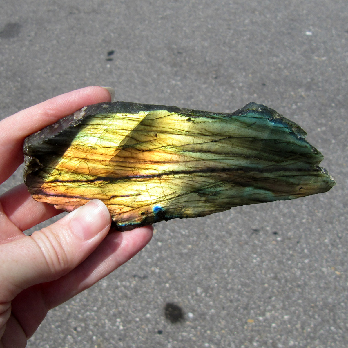 Labradorite Slab - Enter the Earth