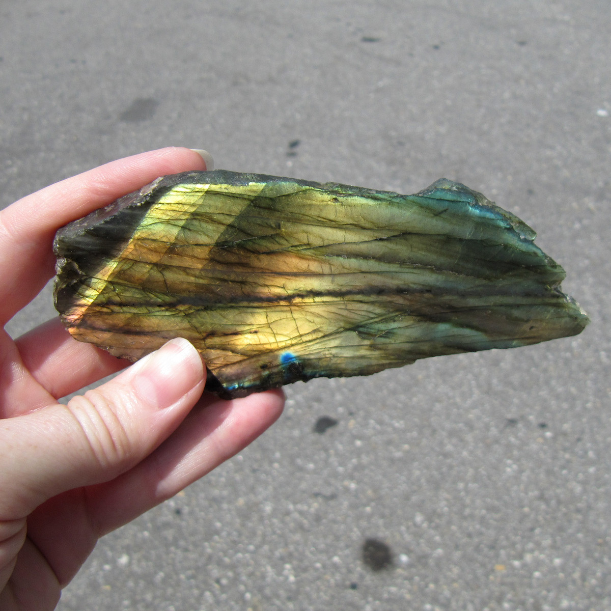 Labradorite Slab - Enter the Earth