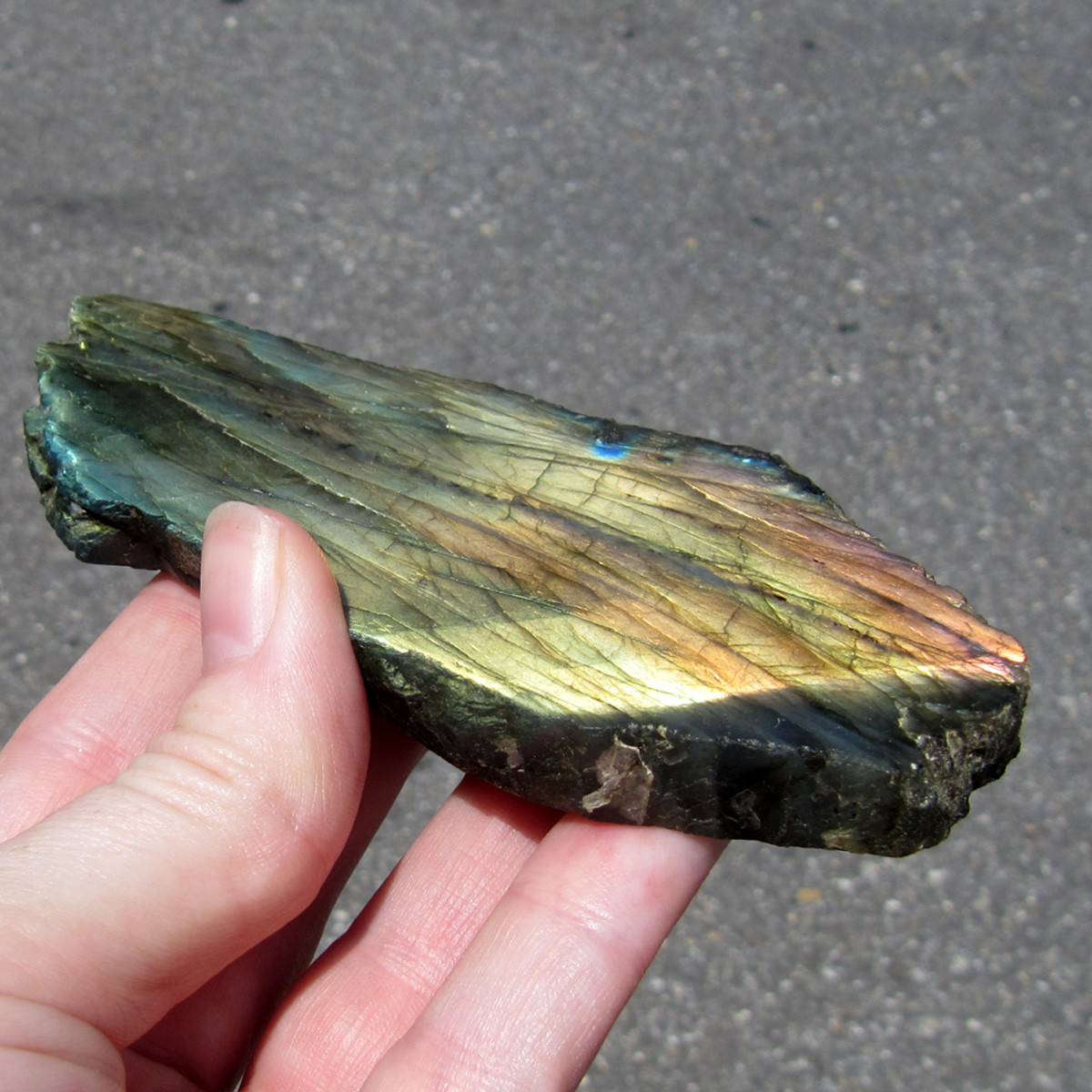 Labradorite Slab - Enter the Earth
