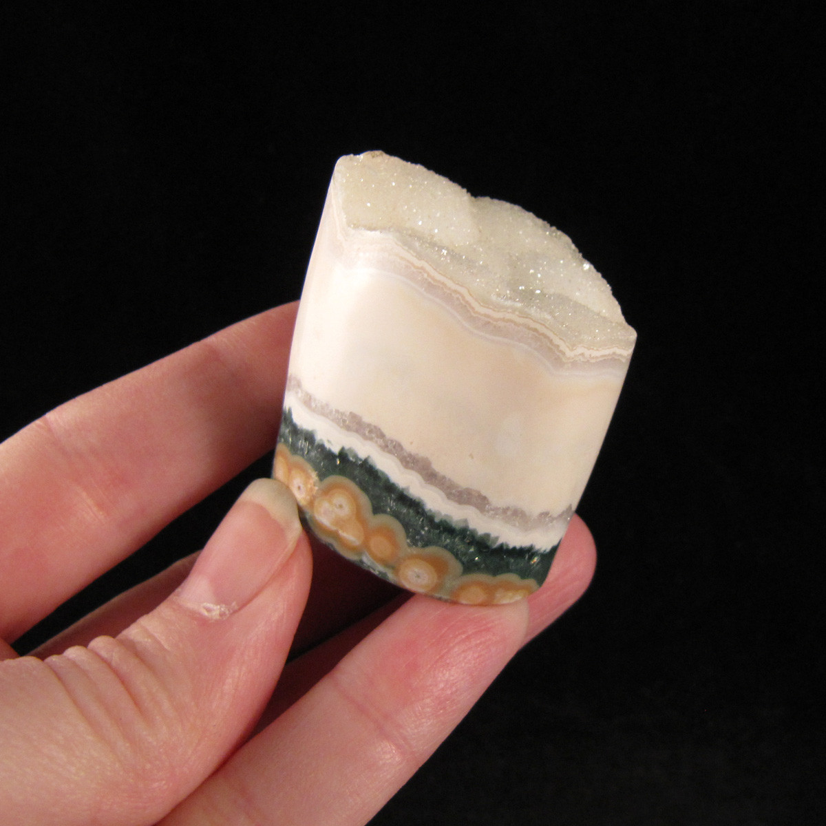 Ocean Jasper Druzy Freeform