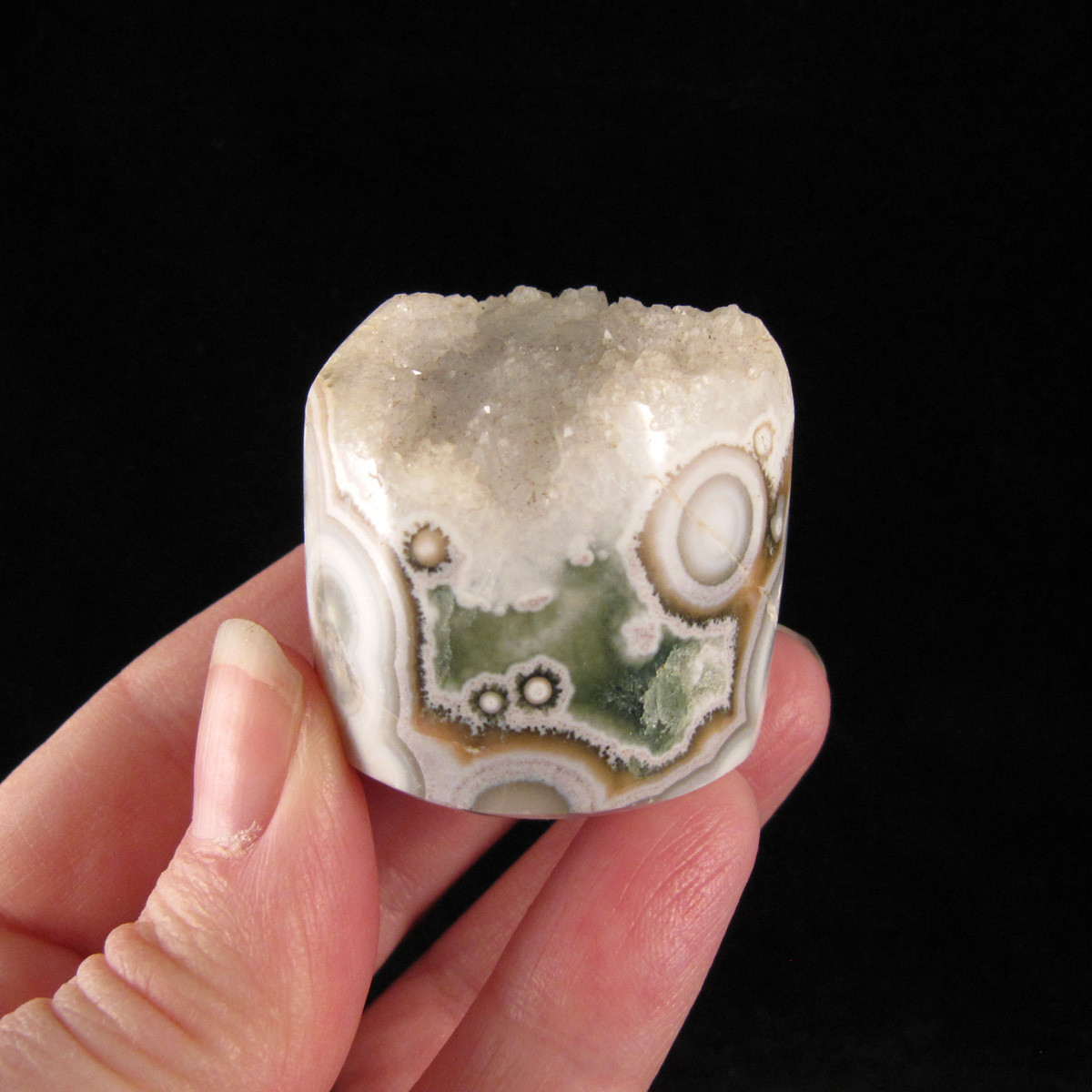 Ocean Jasper Druzy Freeform