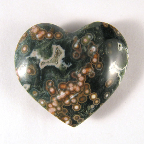 Ocean Jasper Heart - GOJH059 - Enter the Earth, Inc