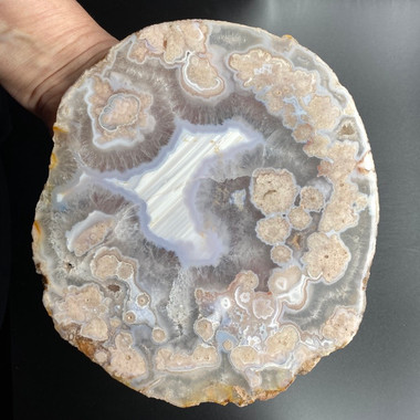 Flower Agate Slab at Enter the Earth