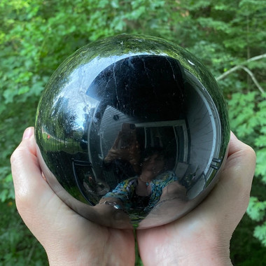 Black Tourmaline Sphere at Enter the Earth