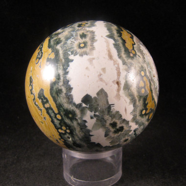 Ocean Jasper Sphere - MOJSPH035 - Enter the Earth, Inc