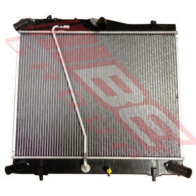 RADIATOR - ALUMINIUM - 2.5L - DIESEL MANUAL - 4 PIPE TYPE - TO SUIT ...