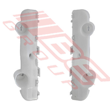 FRONT BUMPER BRACKET SET - 2PCS - TO SUIT - NISSAN NAVARA D23 NP300 ...