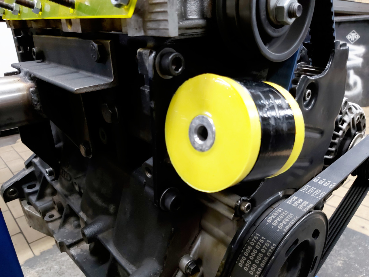 DRD VW MK1 RH Timing Engine Mount – 60 & 80 Shore