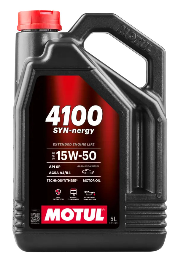 MOTUL-Oil 15w40 4100 SYN-nergy 5L