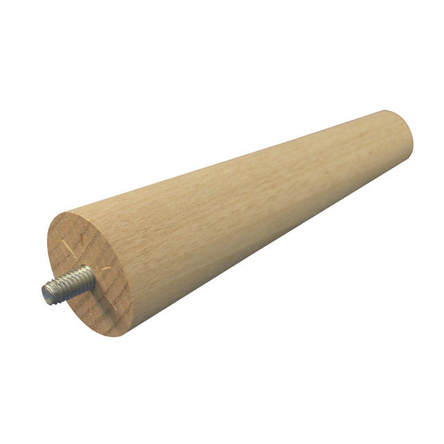Raw Vic Ash Table Leg Slim Tapered 150mm Height - Urban Hardware
