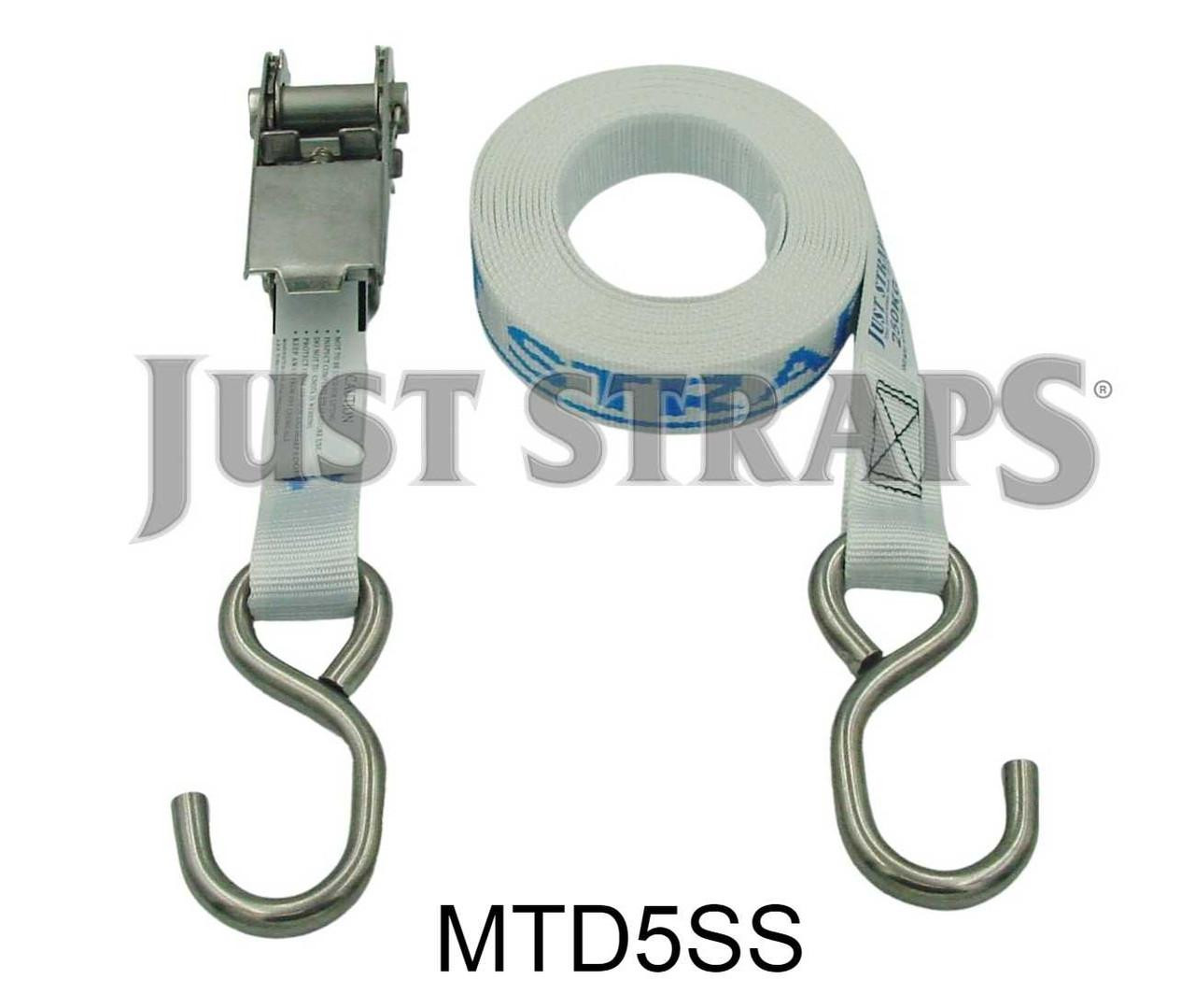 Just Straps® Stainless Steel L/Duty Ratchet 4.3metre - JustStraps2go