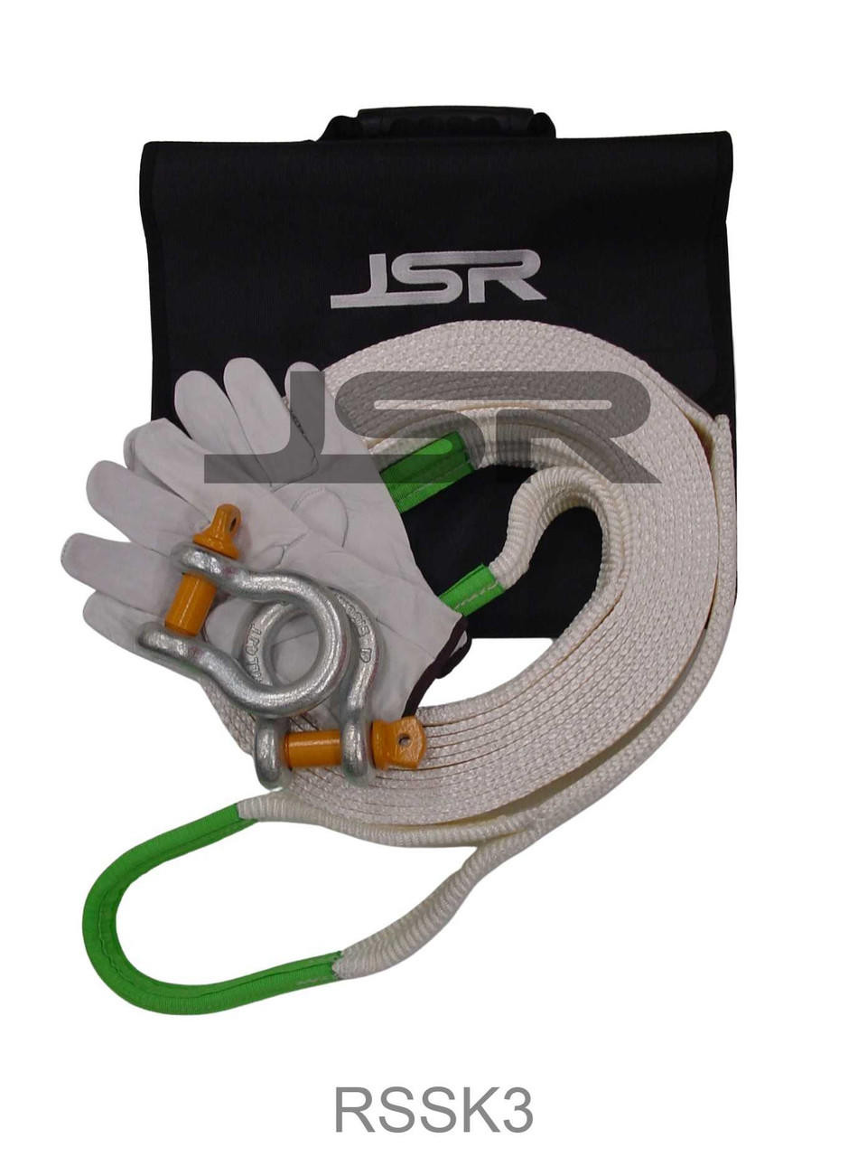 JSR® 4WD Snatch Kit 9metre 11,000kg MBS - JustStraps2go