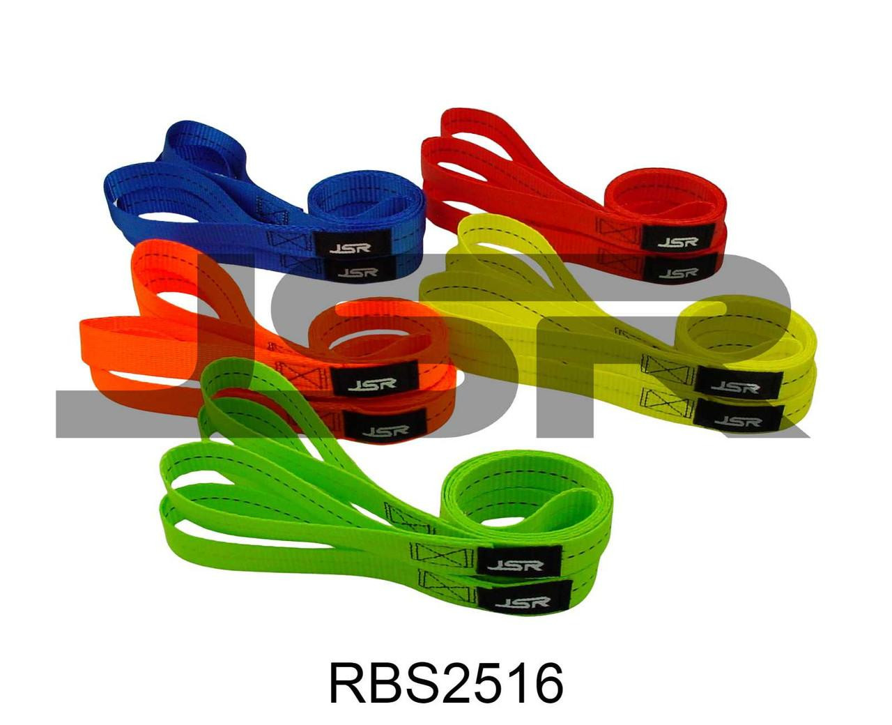 JSR® 4WD Recovery Board Straps 1.6metre pair - JustStraps2go