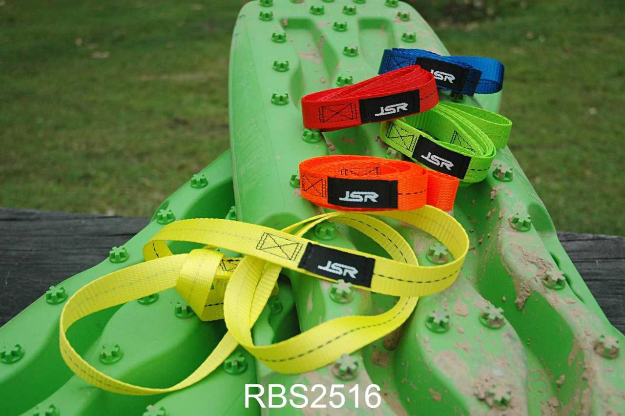 JSR® 4WD Recovery Board Straps 1.6metre pair - JustStraps2go