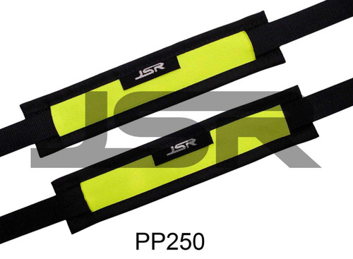 JSR® Webbing Protection Pads 250mm long suits 25mm (pair) - JustStraps2go