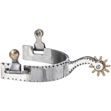TOUGH1 ETCHED SHOW SPURS - Lazy Oak Equine