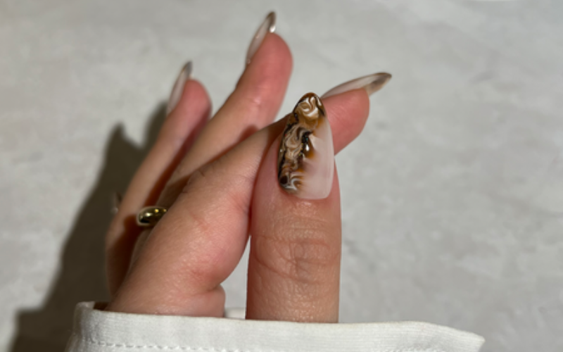 How to Do Marble Nails with Gel Polish: Step-by-Step Guide - The ...
