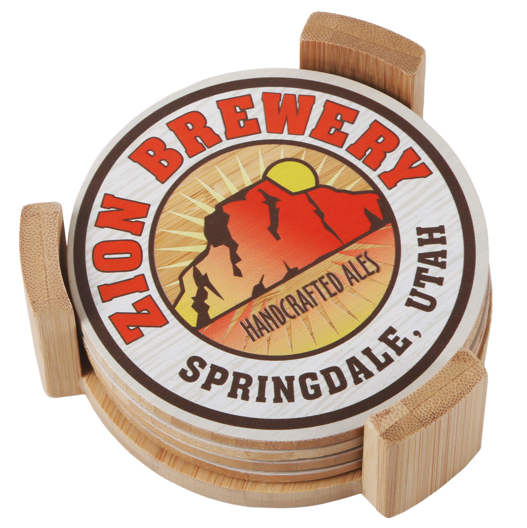 4 Piece Record Coaster Set In Box - HPG Brands