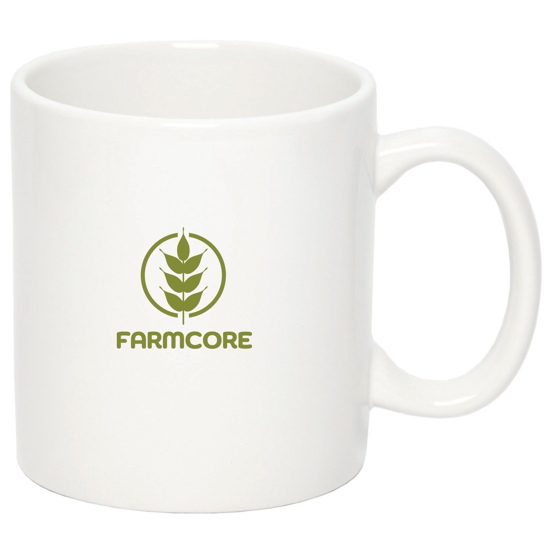 450 Ml. (15 Fl. Oz.) 'C' Handle Two-Tone Mug: Premium - HPG Brands