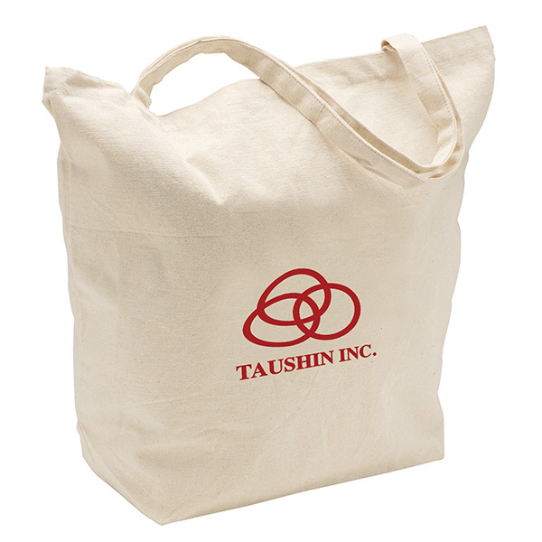 10 oz Cotton Canvas Tote Bag: Premium 20" W X 17.5" H - HPG Brands