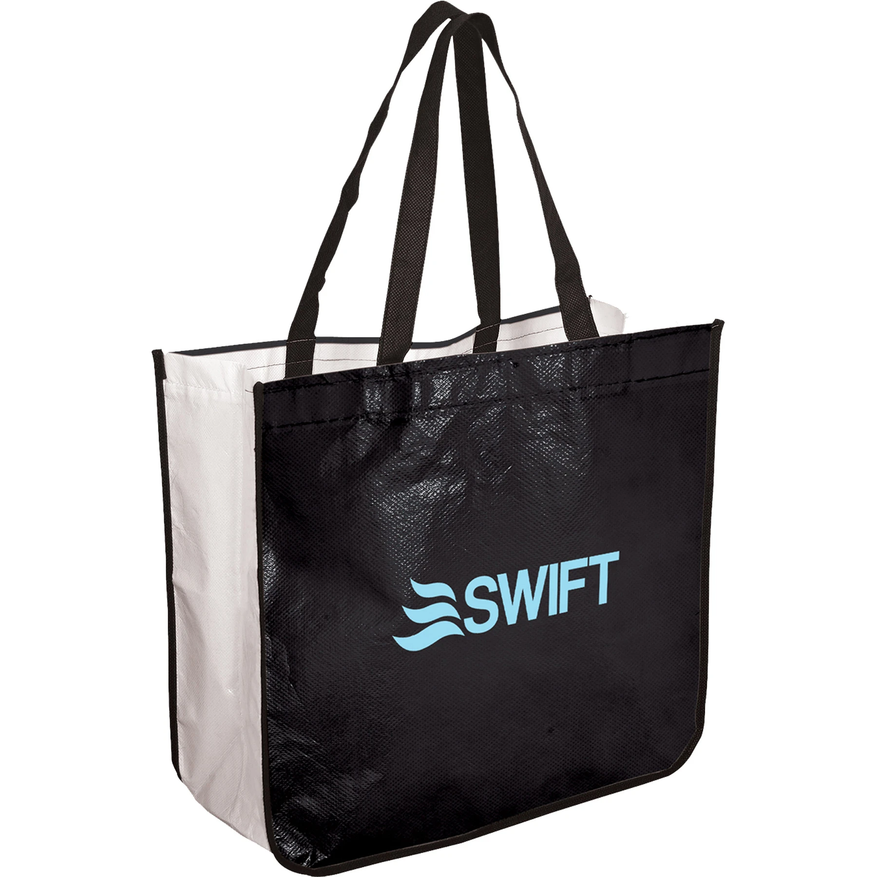 Extra Large Laminated Shopping Tote Bag - HPG Brands